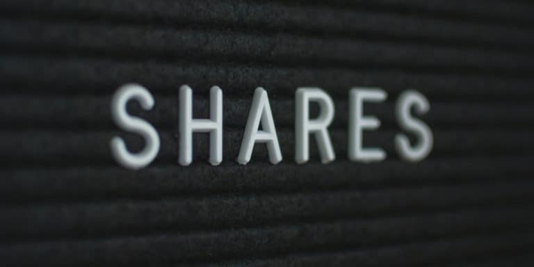 What does it mean to have shares in a company?