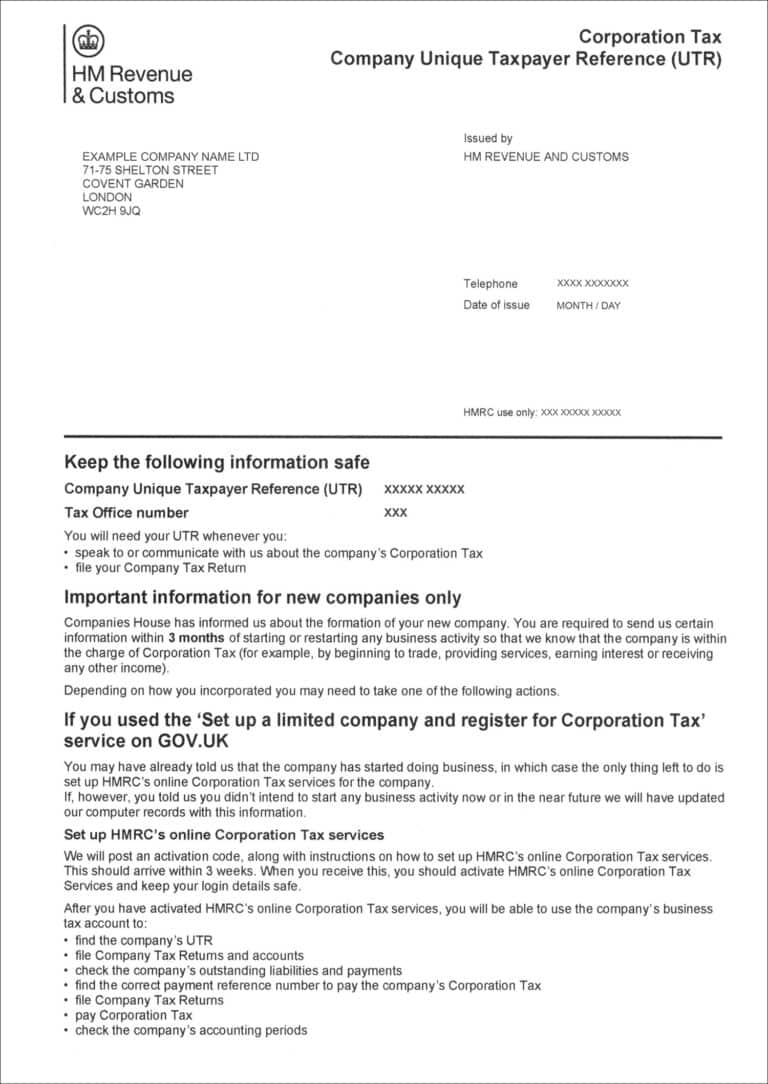 A Company’s First HMRC Letter: What You Need to Know and Do